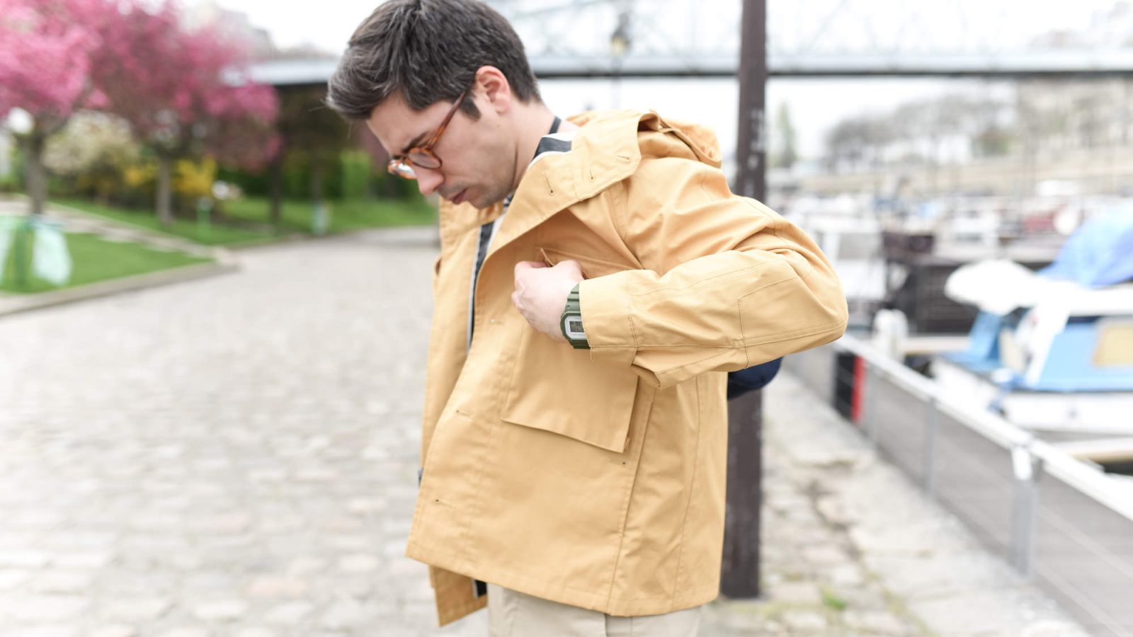 Look marinière homme | Paris sous les eaux