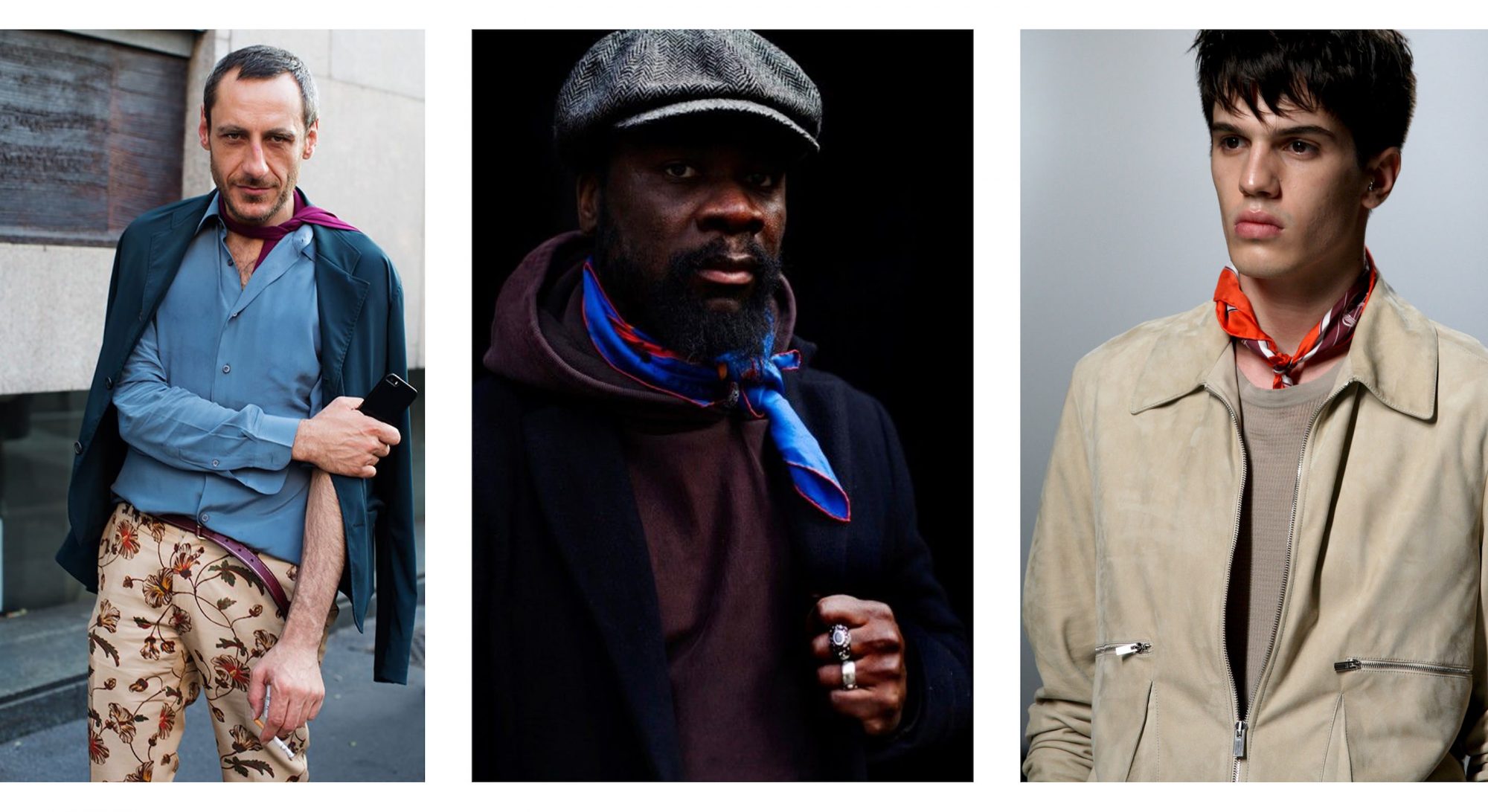 Comment bien porter et nouer un foulard pour homme ? Nos conseils