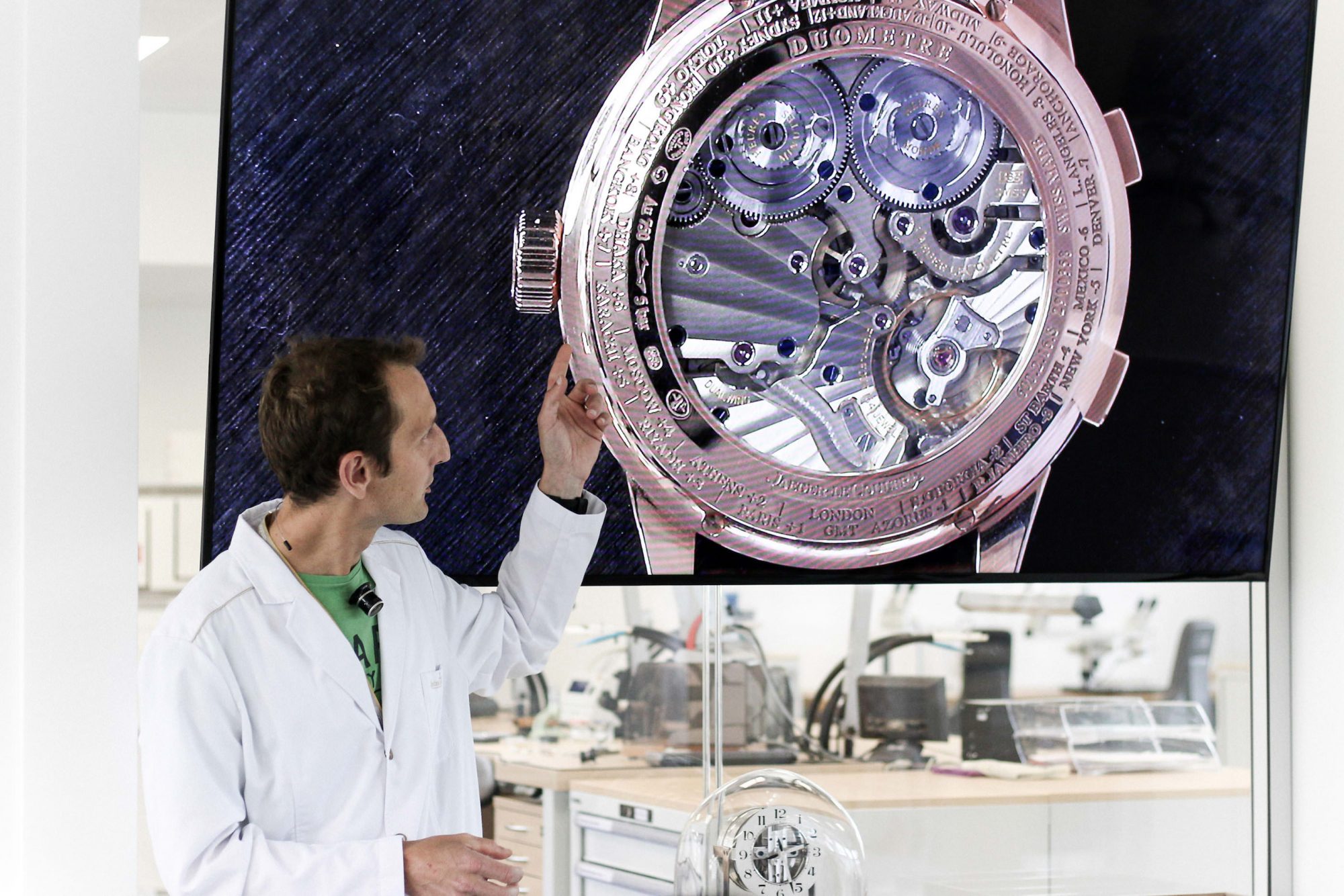 Visite de la manufacture et des ateliers de Jaeger Lecoultre
