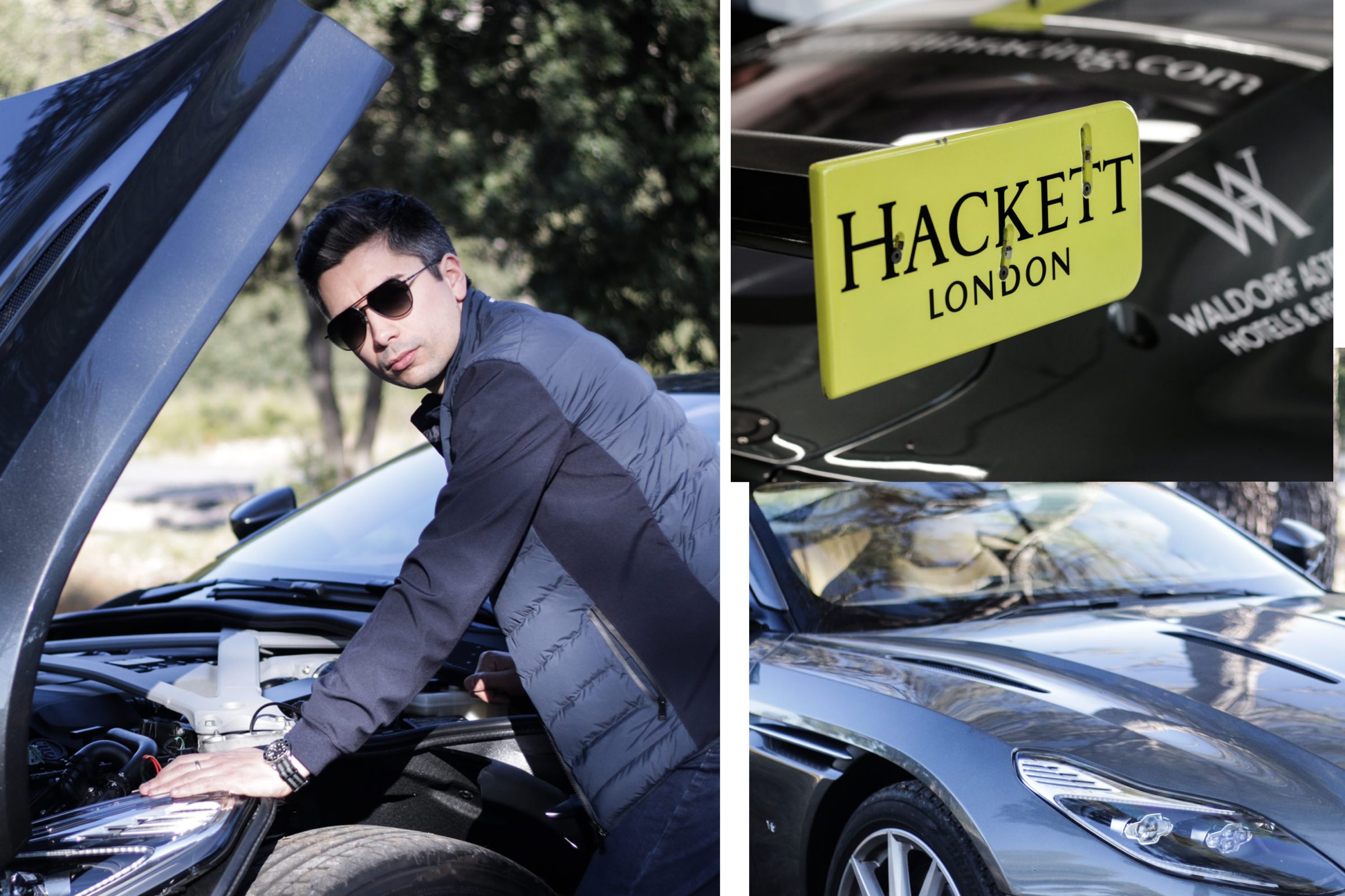 Collection Hackett x Aston Martin | Découverte au volant d'un DB11