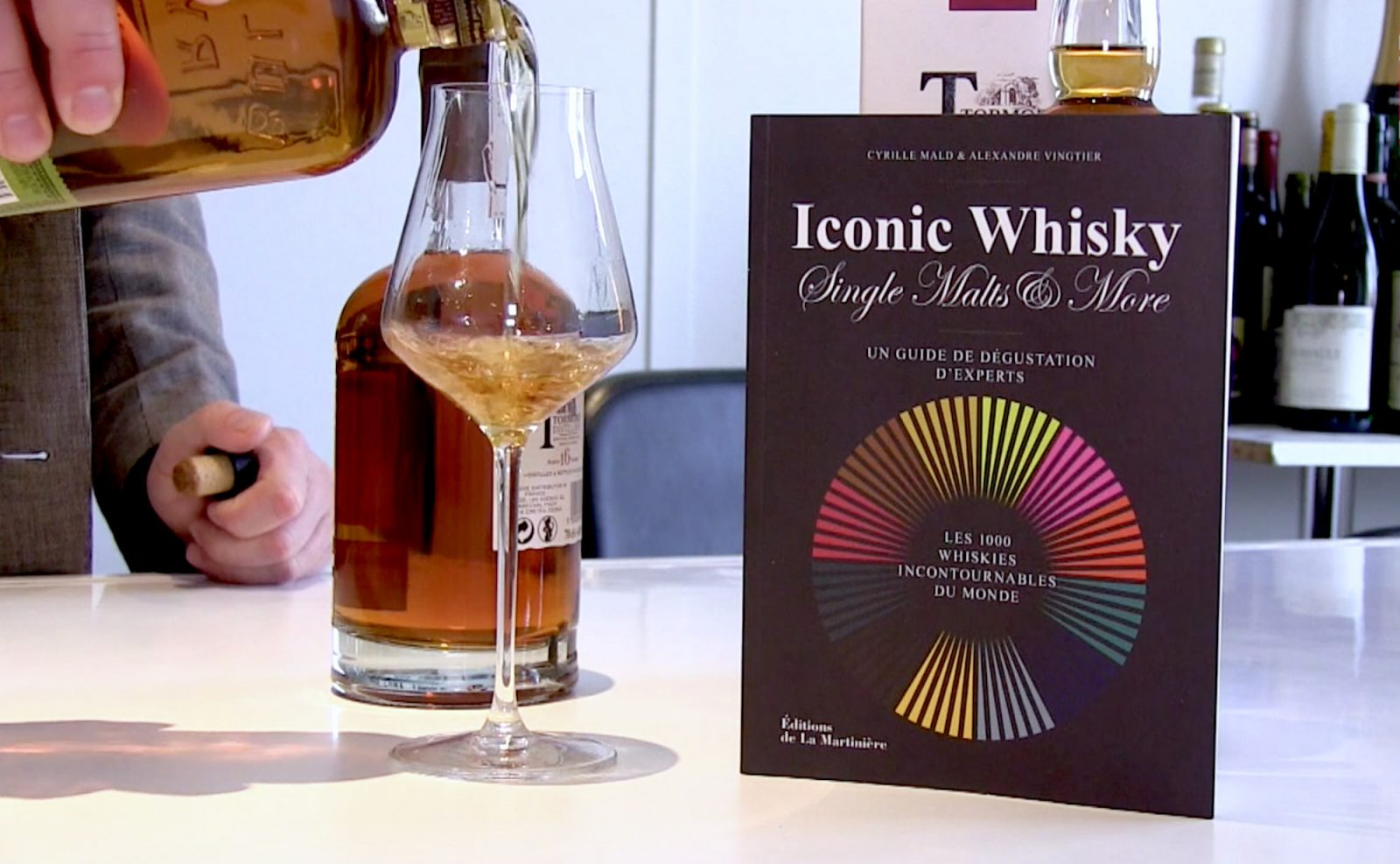 Livre Iconic Whisky par Cyrille Mald et Alexandre Vingtier